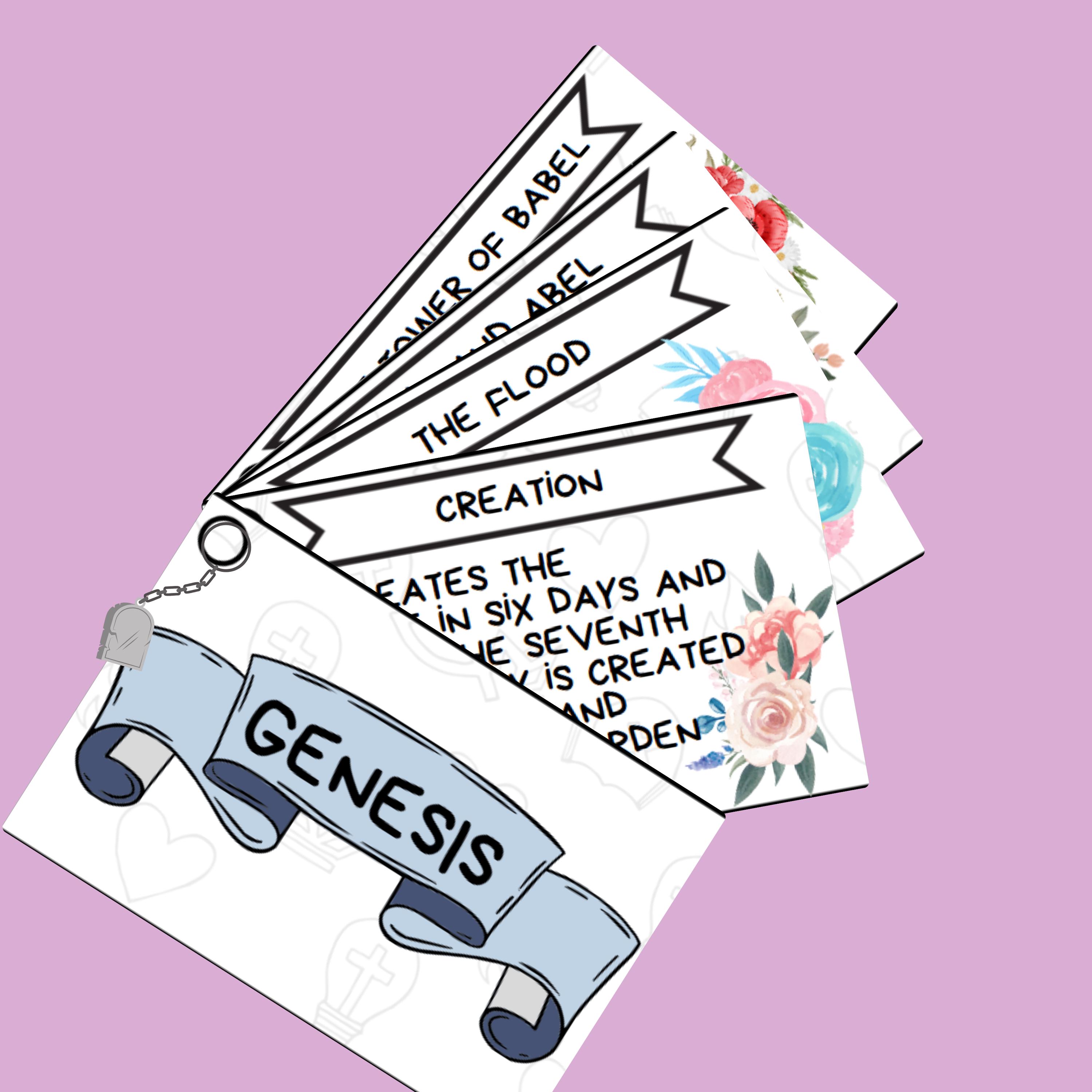 Entire Bible Made Simple Flashcard Bible Study Guide Flashcard Easy to ...