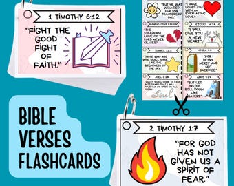 66 Books of Bible Verses Flashcard , Bible Flashcard , Scripture ...
