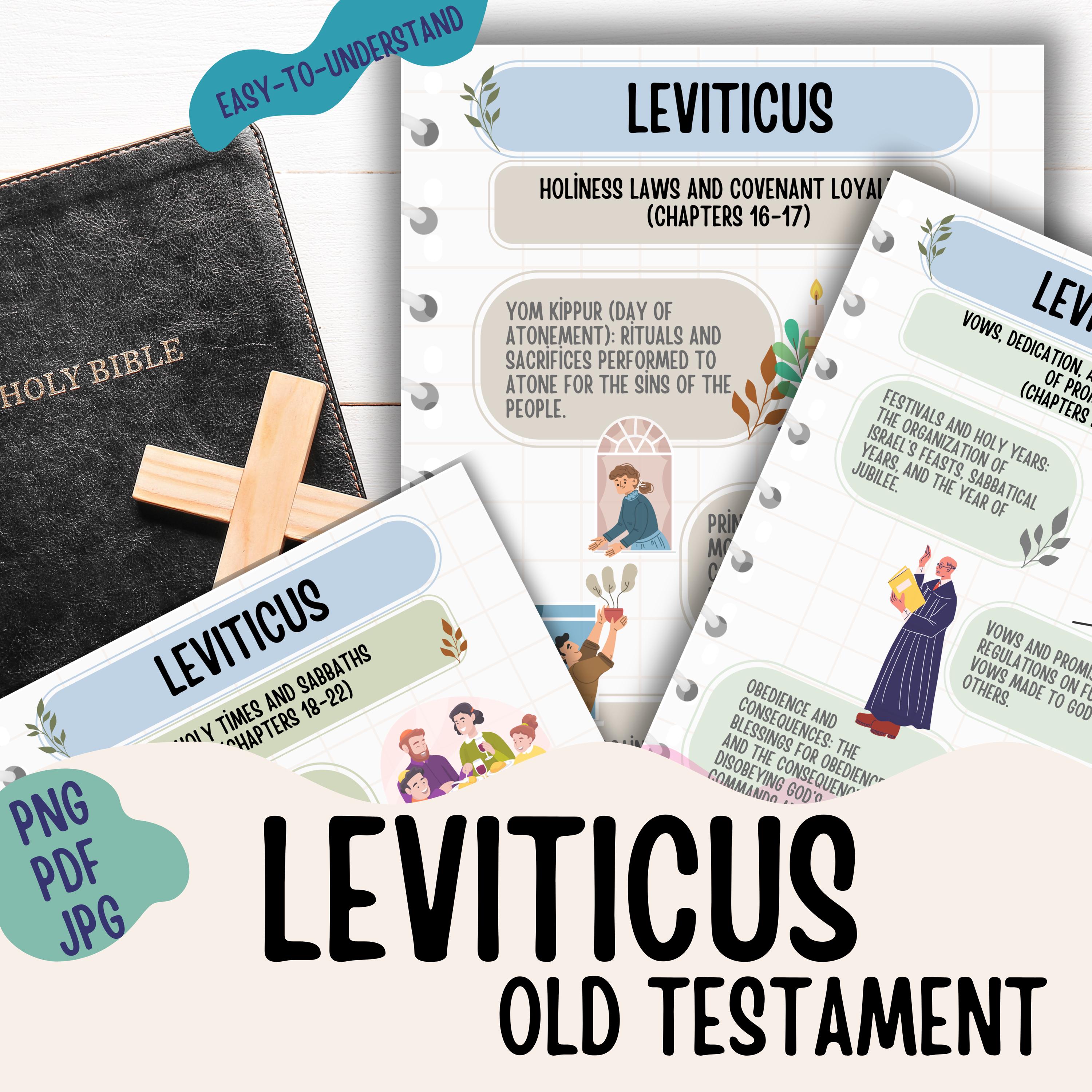 Leviticus Made Simple Printable - Old Testament Made Simple Bible Study ...