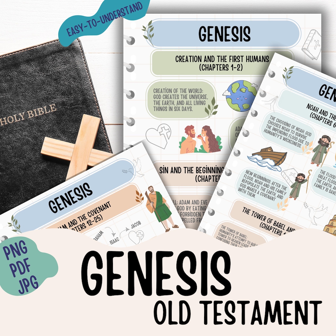 Genesis Made Simple Printables - Old Testament Made Simple Bible Study ...