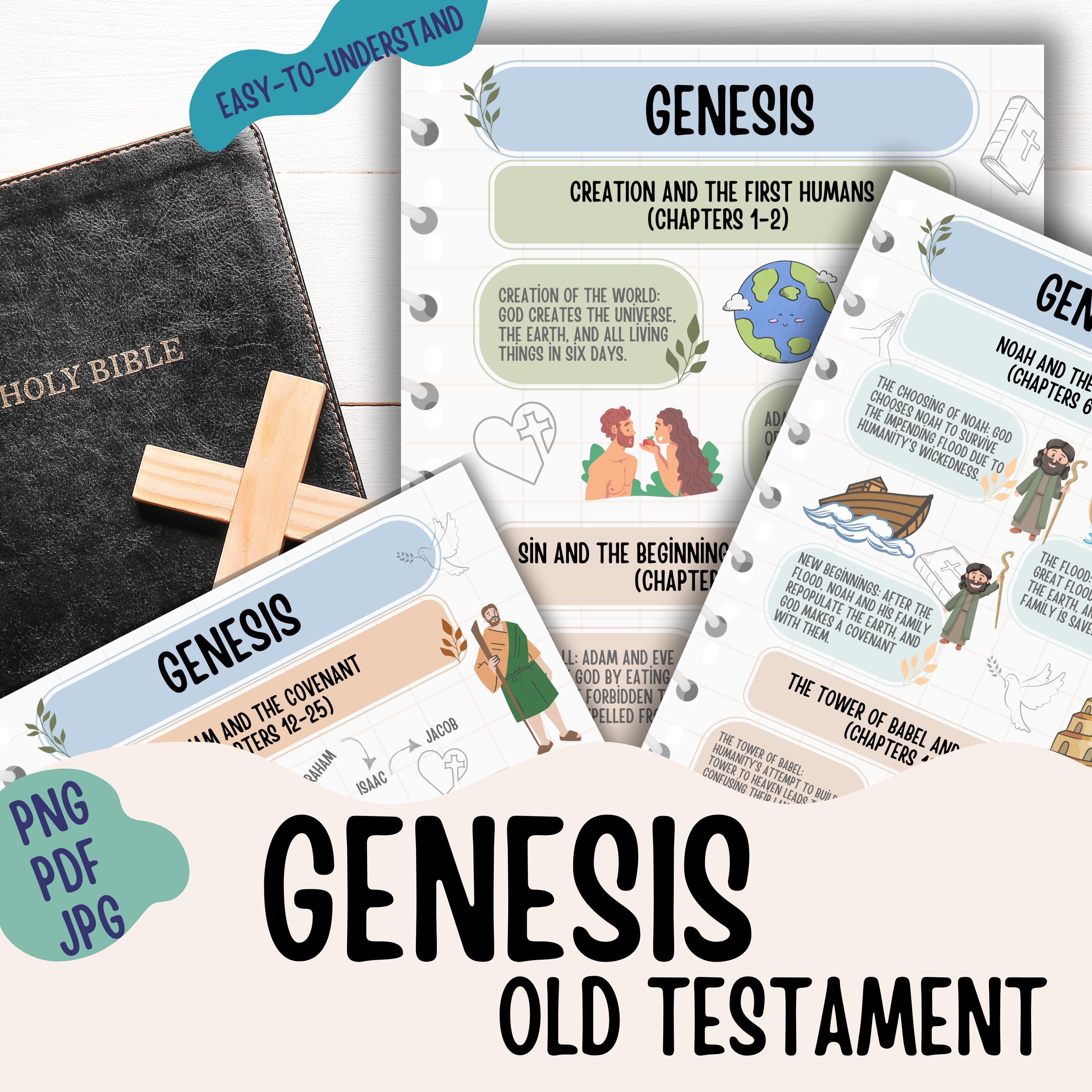Genesis Made Simple Printables - Old Testament Made Simple Bible Study ...