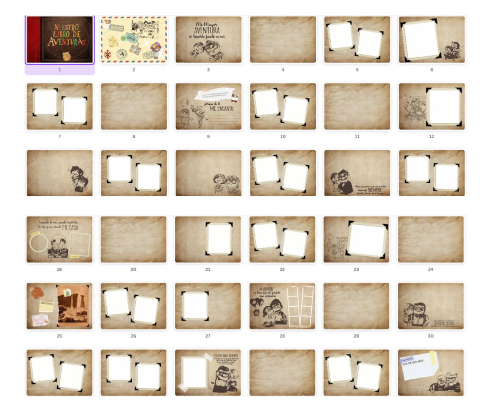 Our Printable Adventure Book | an Adventure Together | Digital Download ...