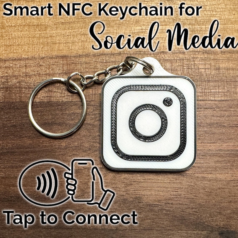 Nfc Keychain - Etsy