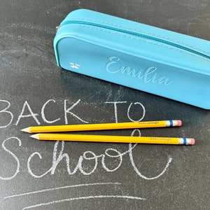 PERSONALIZED Pencil Pouch, Back-to-school, Teacher Gifts, Made of ...