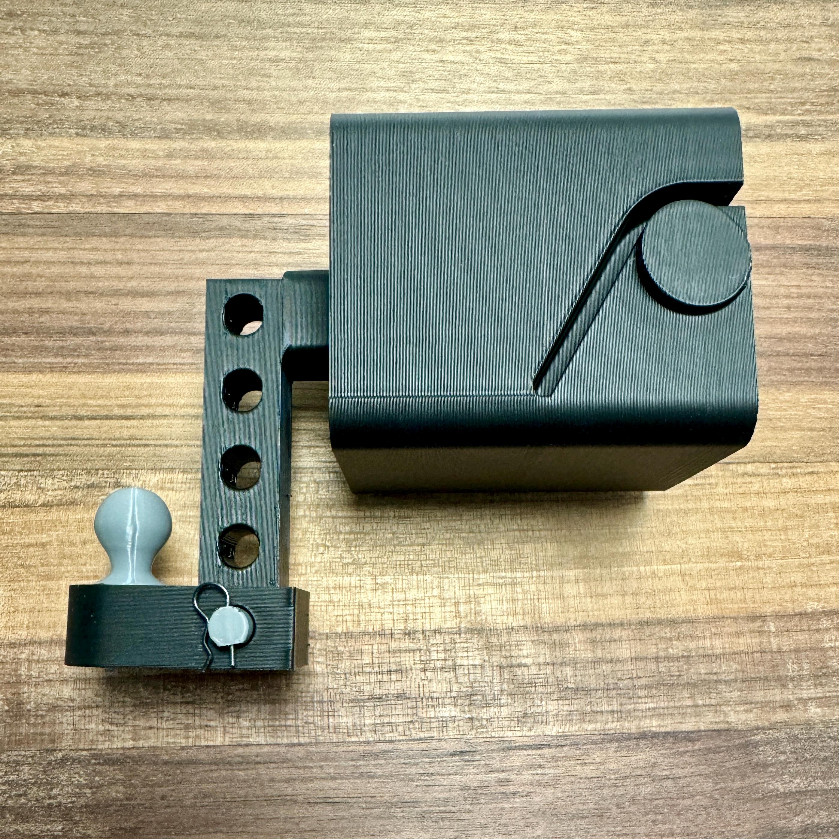 Mini Trailer Hitch, 3D Printed, Tiny Truck Hitch, Teeny Weeny Twuck ...