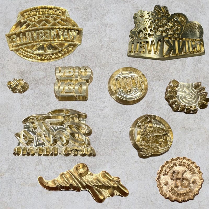 Brass Stampings - Etsy