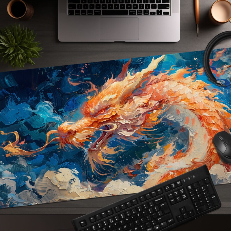 Dragon Mouse Pad - Etsy