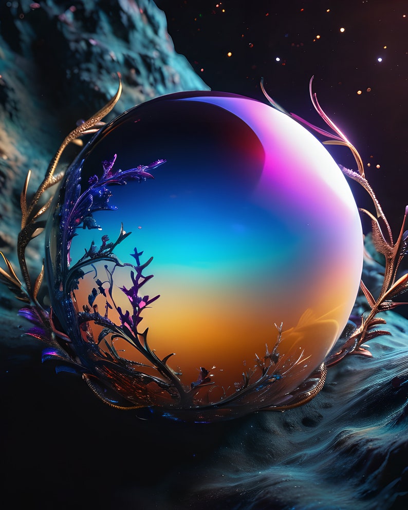 Dendric Ball, Great 3d Art - Etsy