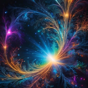 Multi-colored Dendric Design for Any Backdrop - Etsy