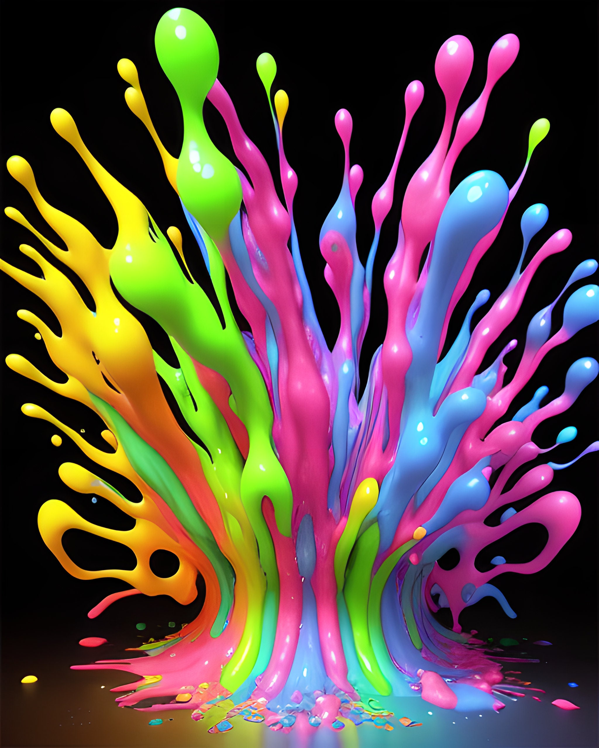 Fun Slime, Goofy for Play Room or Game Room - Etsy