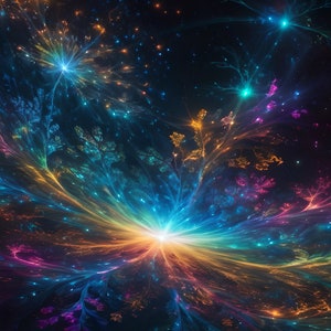 Multi-colored Dendric Design for Any Backdrop - Etsy