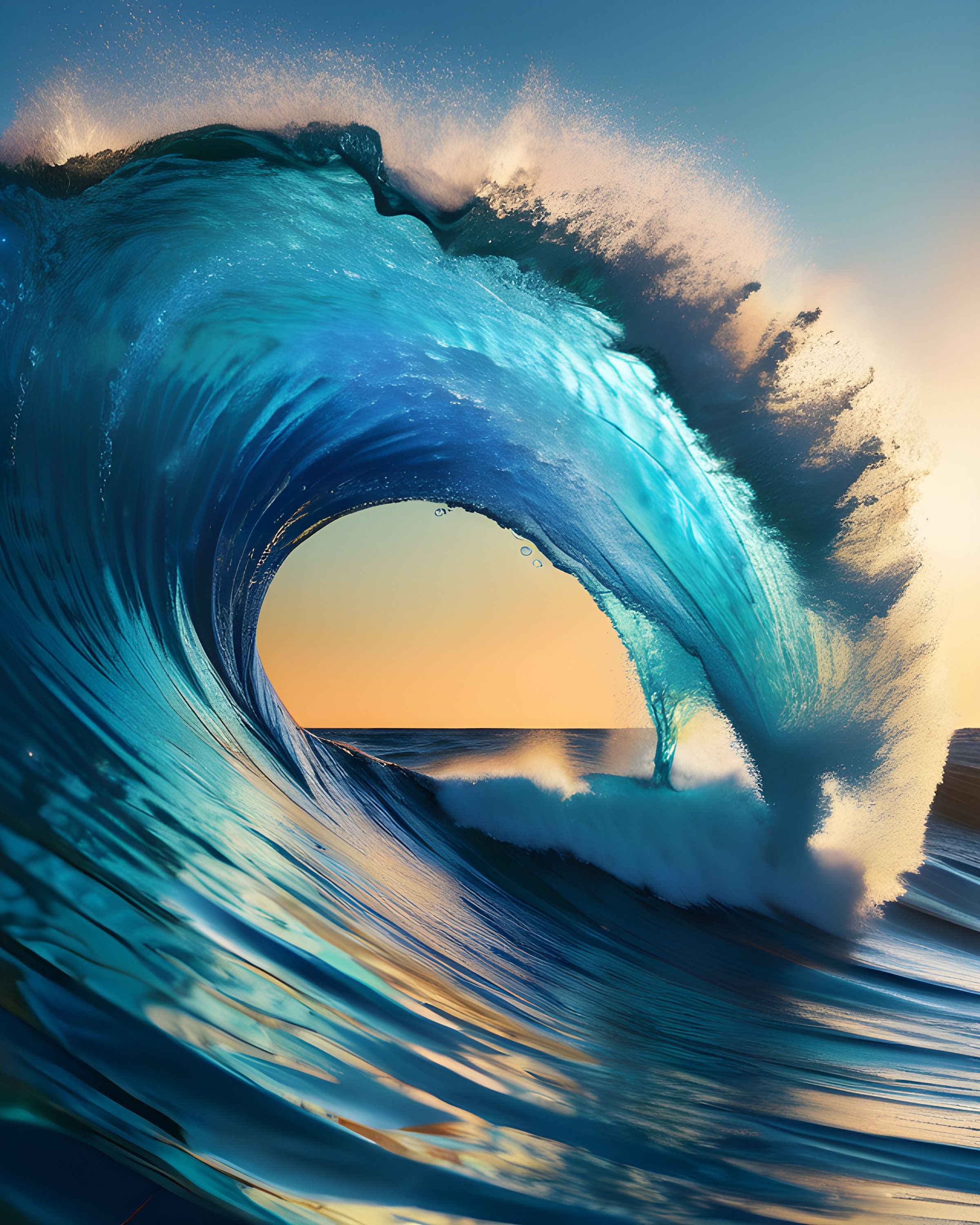 Epic Wave, I Wish I Was at the Beach Surfing - Etsy
