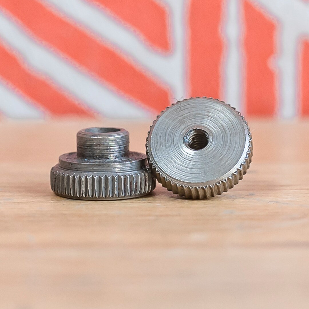 A Pair of ORIGINAL OLIVETTI Ribbon Spool Nut Screw Holder for Olivetti ...