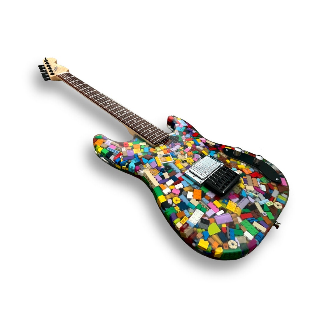 Handmade Custom Epoxy Resin Electric Guitar Minimal - Etsy