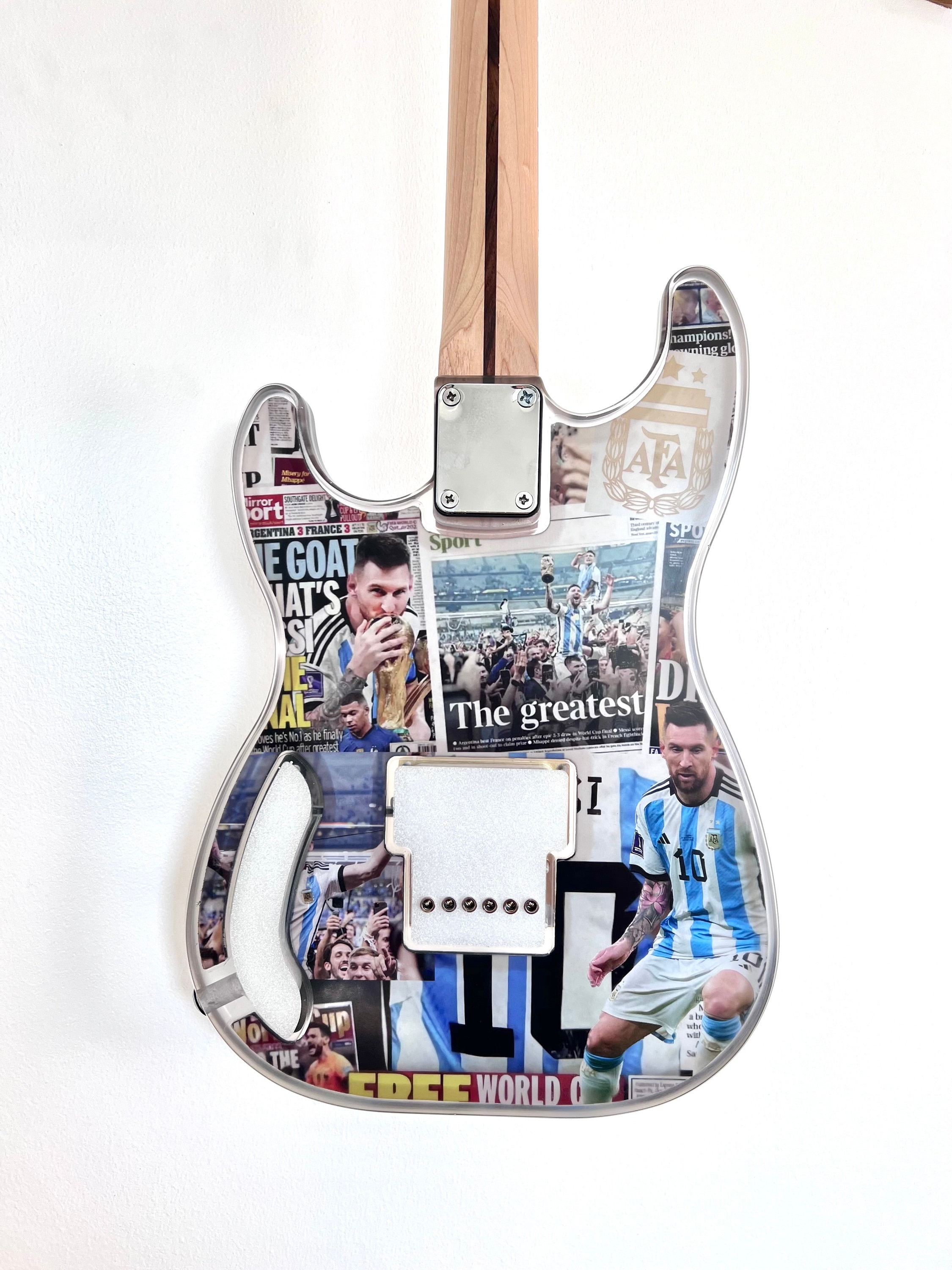 Handmade Custom Epoxy Resin Electric Guitar Minimal - Etsy