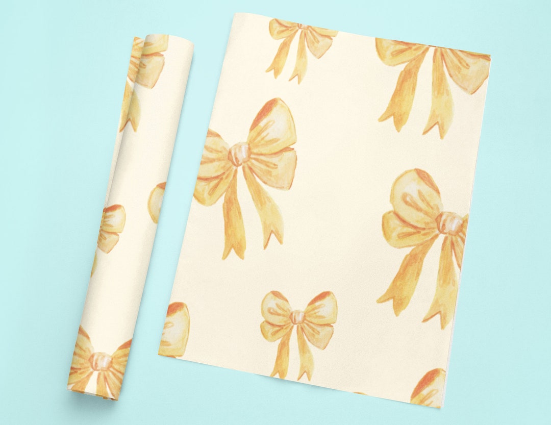 Coquette Aesthetic: Festive Digital Gift Wrapping Paper With Stunning ...