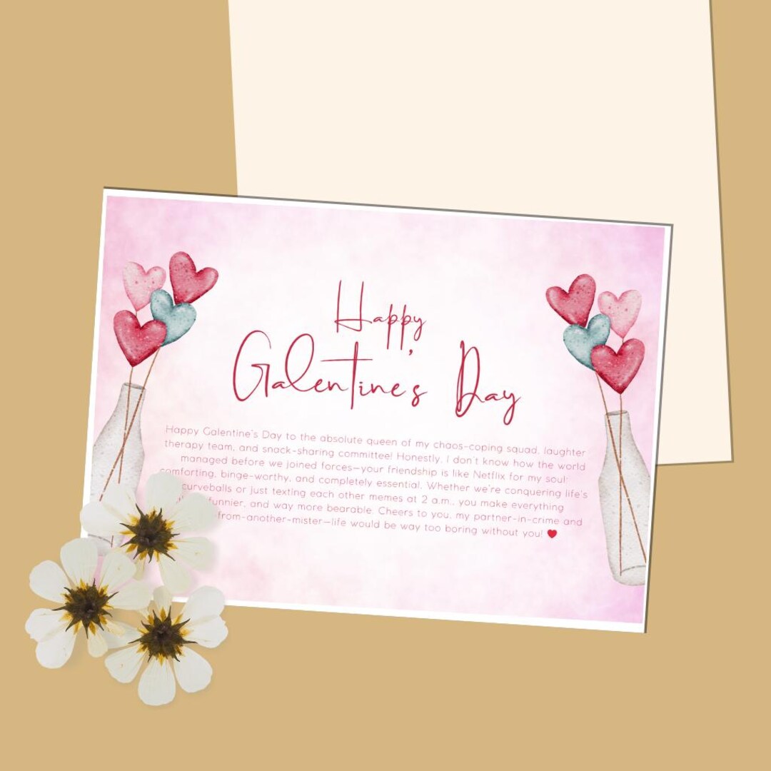 Galantines Day Card - Etsy