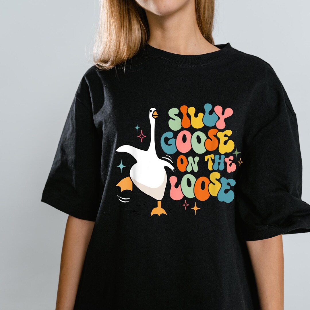 Funny Goose Meme PNG JPG: Silly Goose on the Loose Design (digital ...