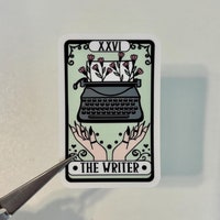 The Writer - Tarot Card Poster Print, Posters for Writers, Typewriter ...