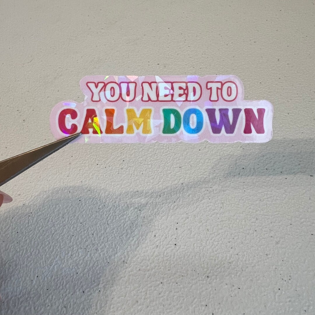 You Need to Calm Down Taylor Swift Sticker Lover Album Swiftie ...
