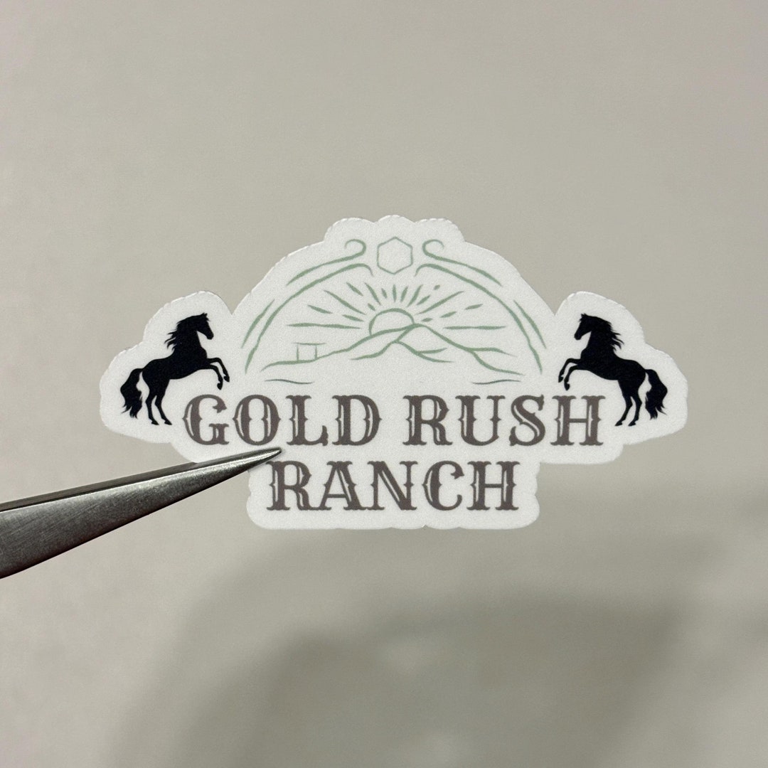 Gold Rush Ranch Sticker Elsie Silver Cowboy Romance Booktok Kindle ...