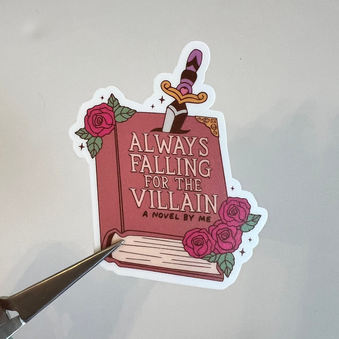 Always Falling for the Villain Sticker - Etsy