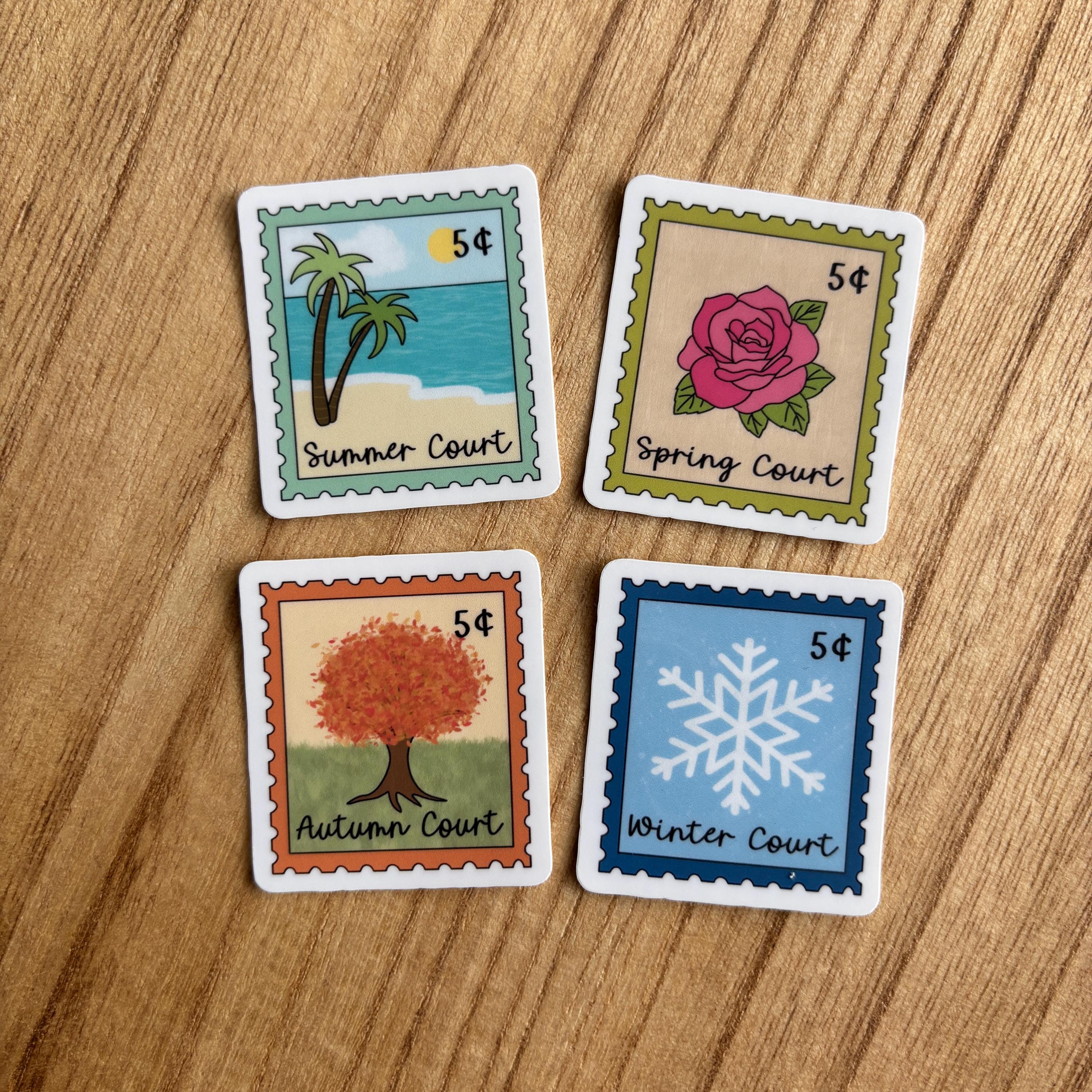 Prythian Courts Stamp - Etsy
