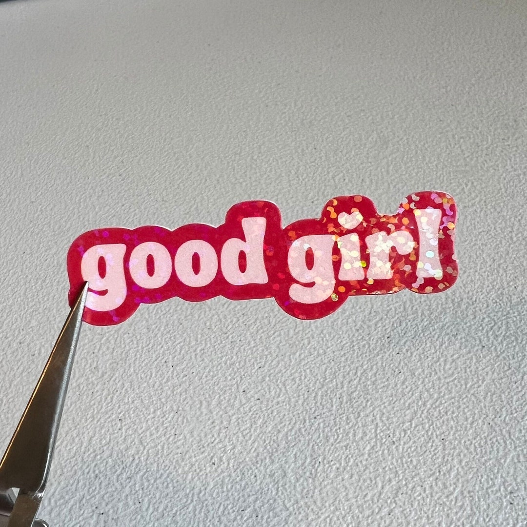 GOOD GIRL Sticker - Etsy