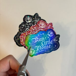 Run Little Mouse Sticker Haunting Adeline Cat & Mouse Duet HD Carlton ...