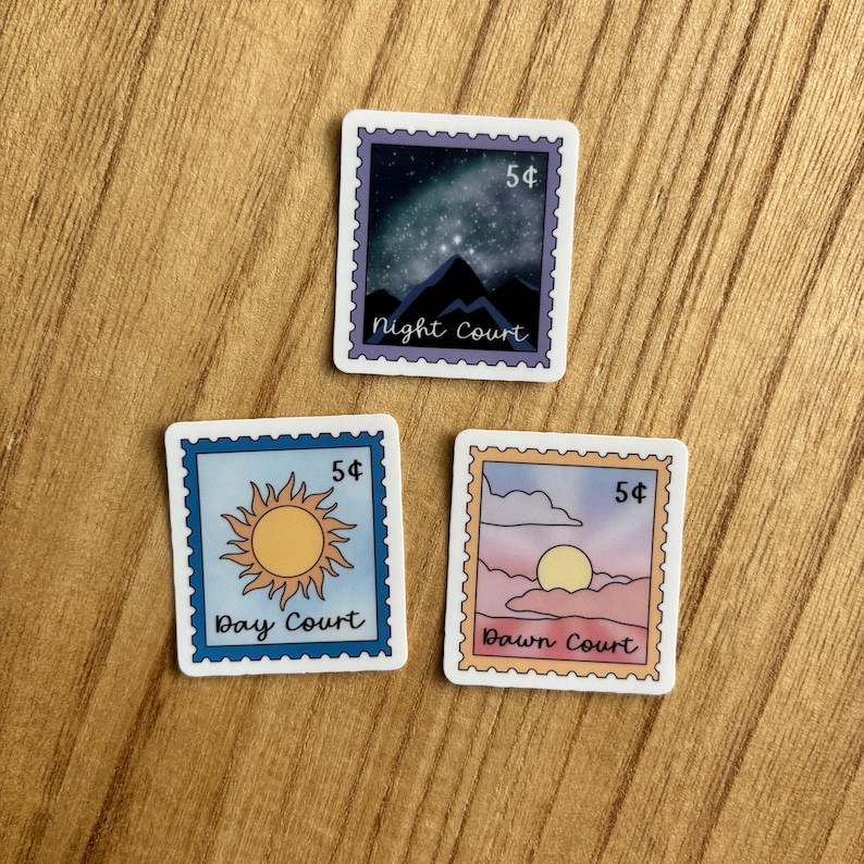Prythian Courts Stamp - Etsy