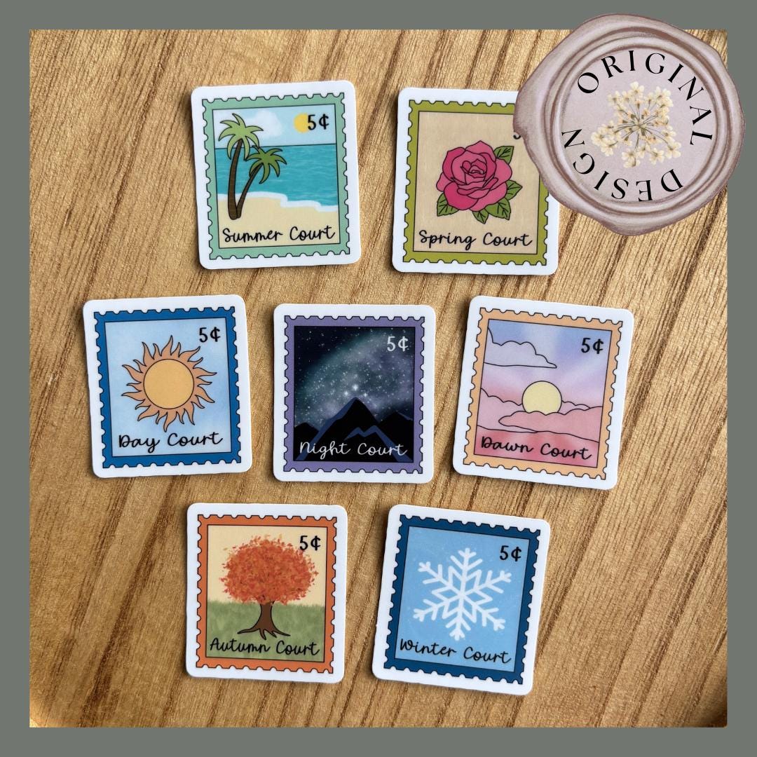 Prythian Courts Stamp - Etsy