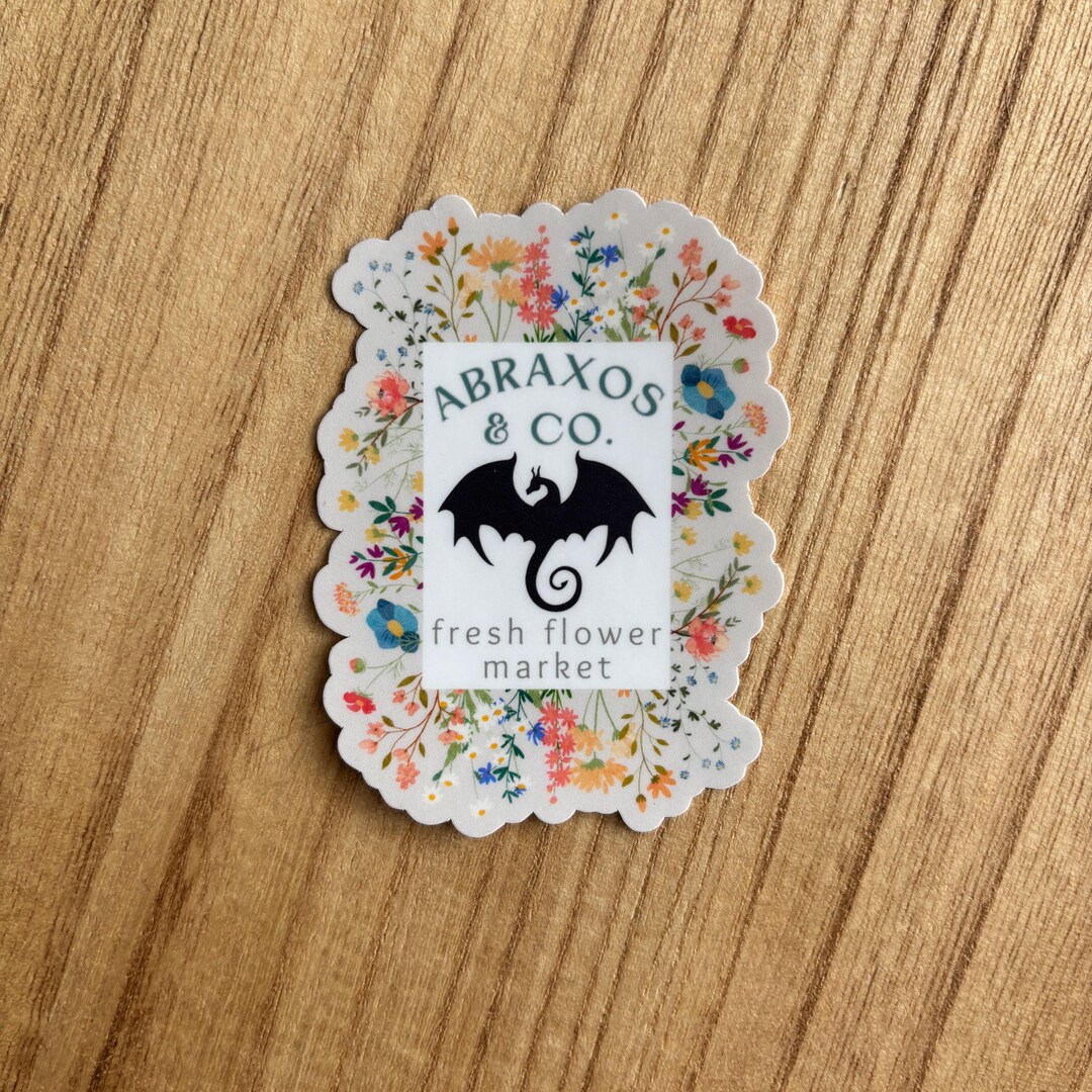 Abraxos Fresh Flower Market Sticker - Etsy