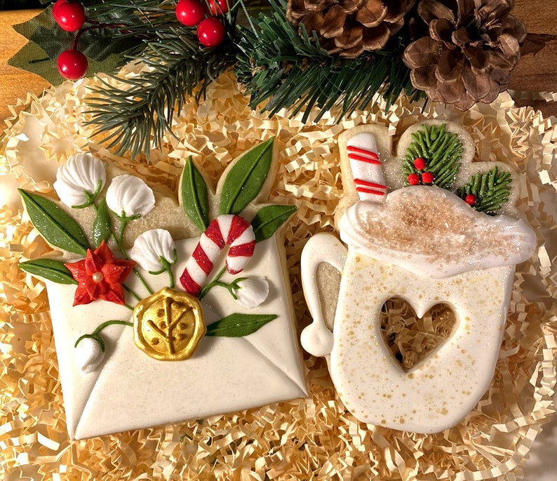 Christmas Cookies Pre-order Christmas Cookies and Card Holiday Cookies ...