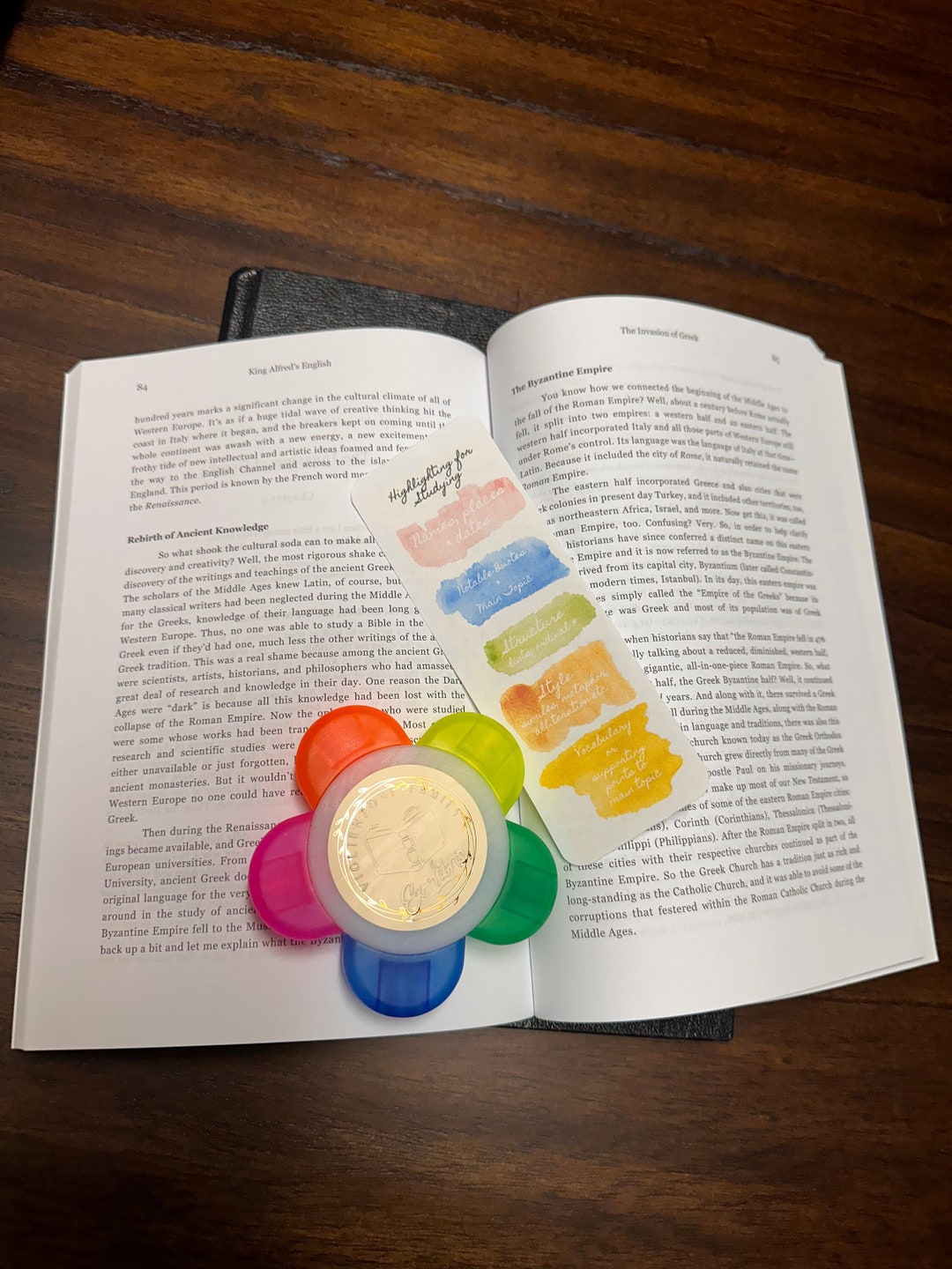 Annotation/highlighting for Studying Bookmark - Etsy