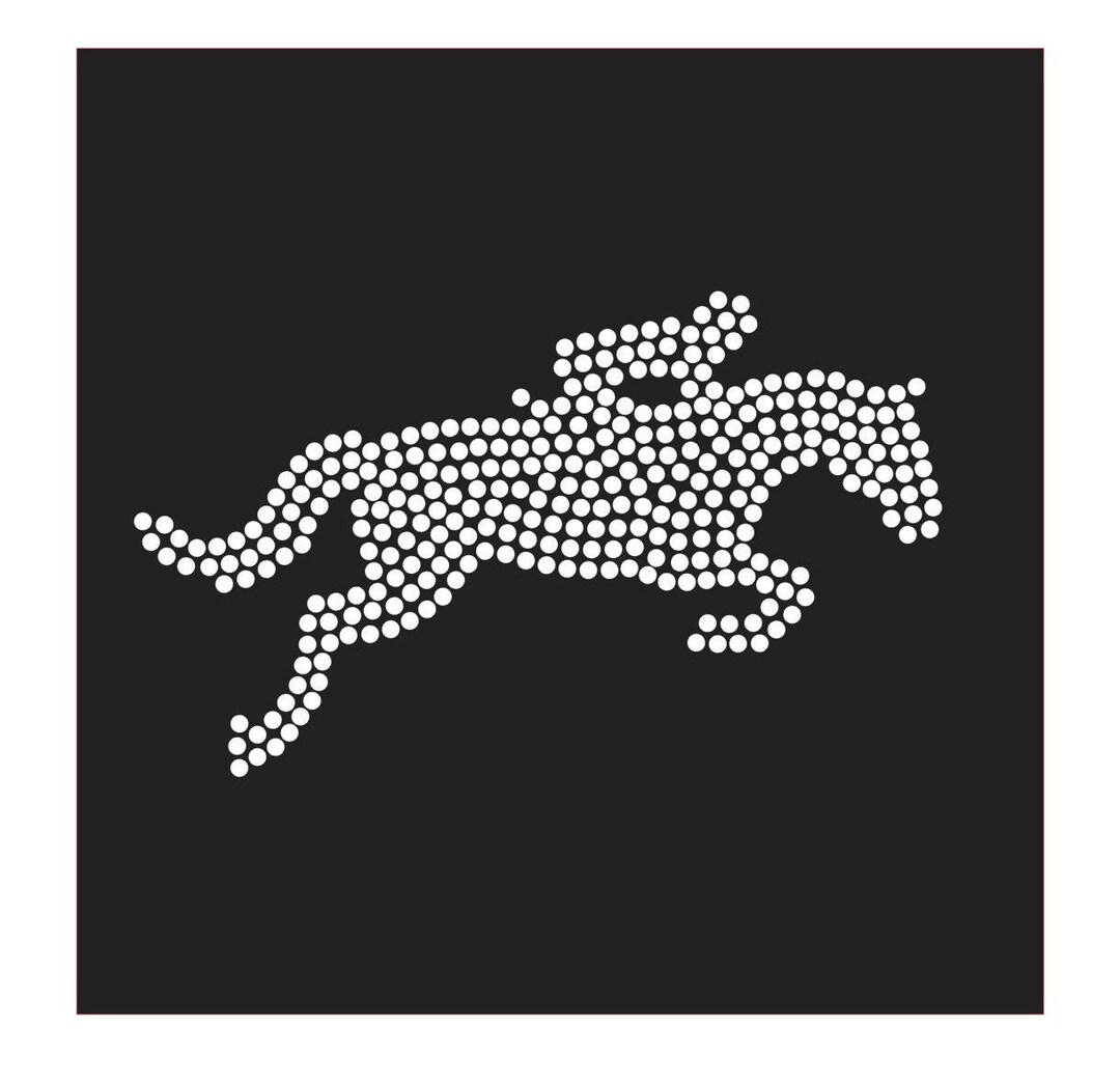 CUT File SVG - Rhinestone Car Decal Template Design - Instant Download ...