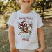 Sorry Santa I've Been Feral, Funny Christmas Kids Shirt, Kids Holiday ...
