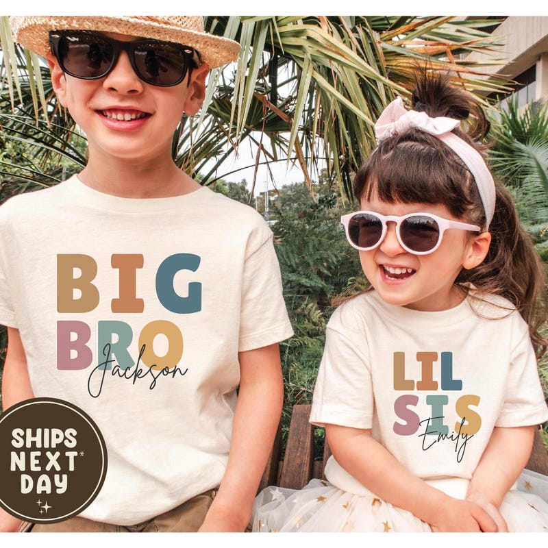 Sibling Tees - Etsy