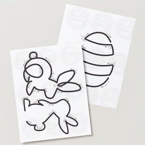 20+ Easter Template - Knitted Wire Art/tricotin - DIGITAL DOWNLOAD - 20 ...