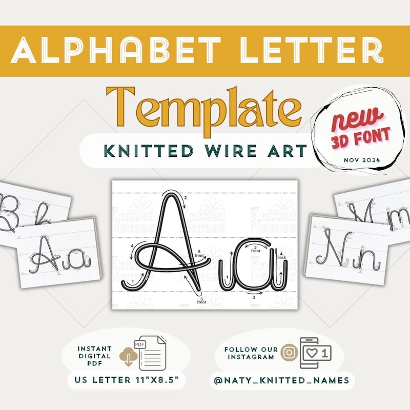 Alphabet Digital Art Download - Etsy UK