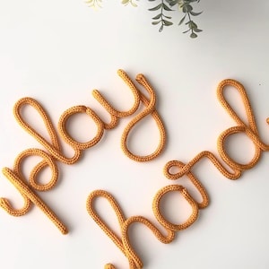 BUNDLE: Alphabet Letter Template + Numbers Template - Knitted Wire Art ...