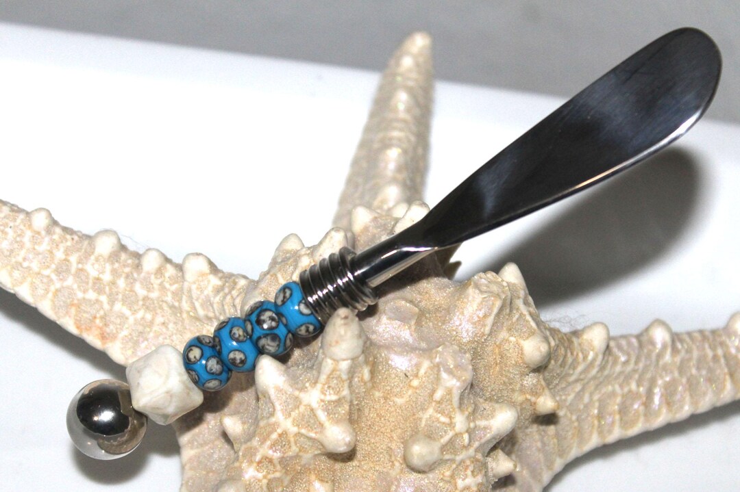 Canape Knife - Boutique Style Stainless Deluxe Spreader - Decorated ...