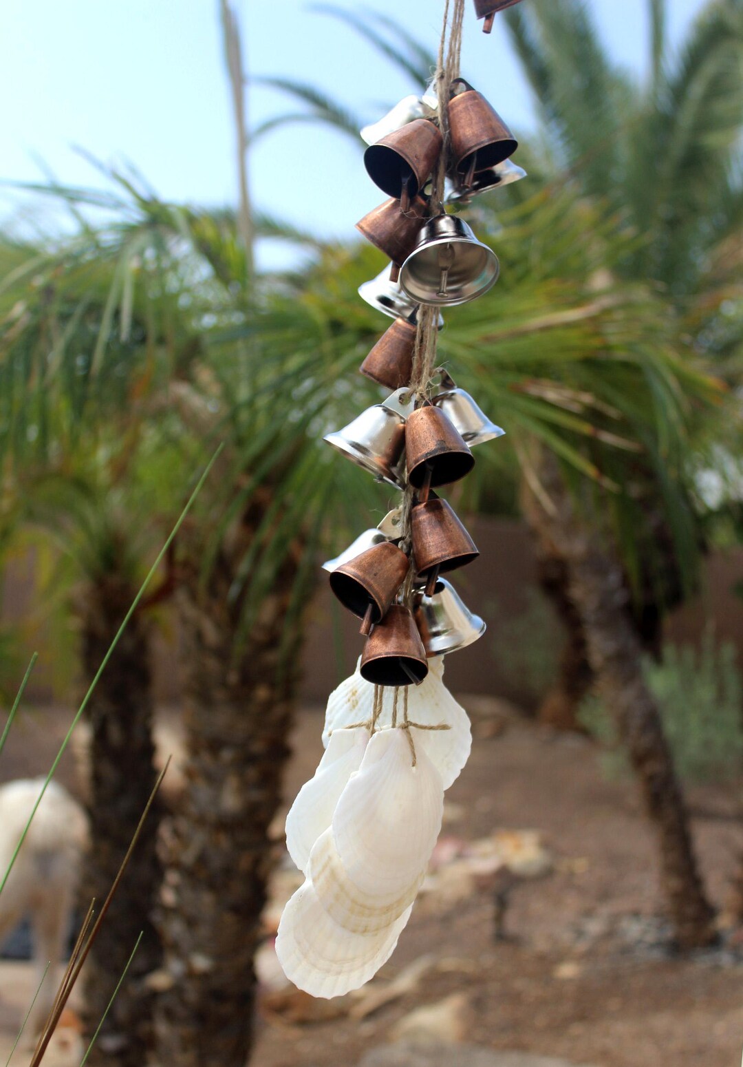 String of Shells and Bells - A Rustic and Beachy Design With Silver and ...