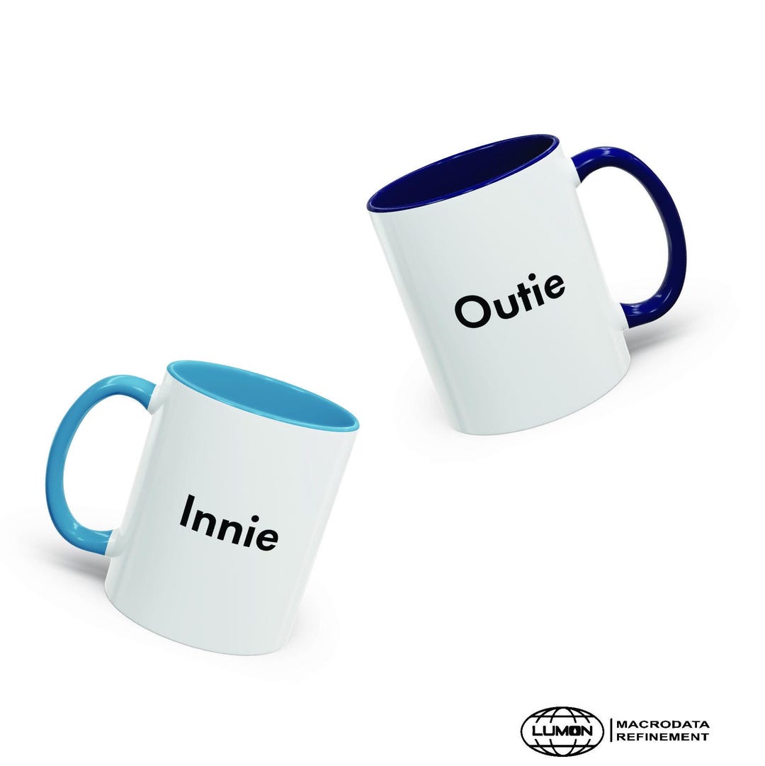 Innies & Outies Mug Severance TV Show Inspired Coffee Cup Lumon ...