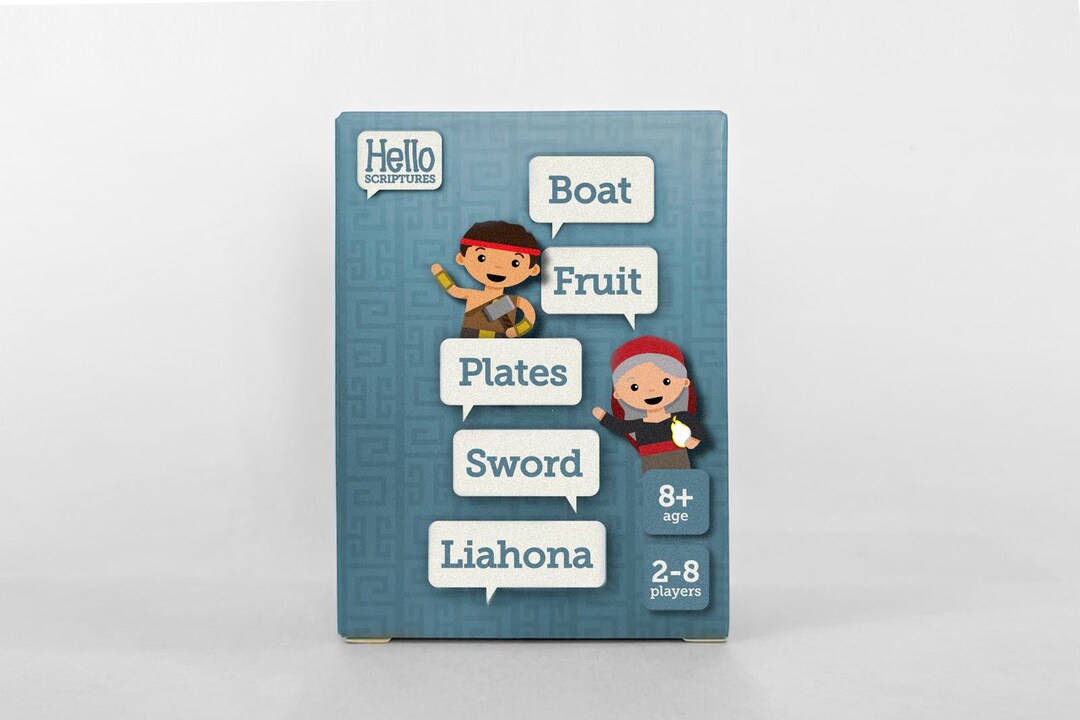 Boat, Fruit, Plates, Sword Liahona Card Game. Book of Mormon, Card ...