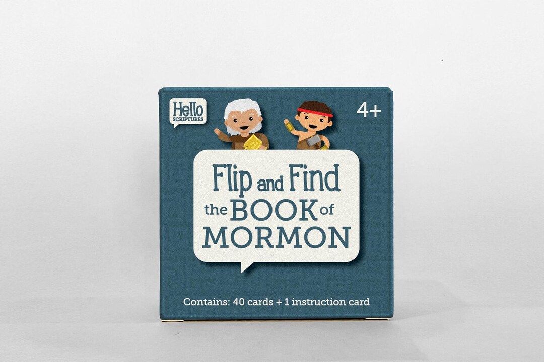 Flip and Find the Book of Mormon, Card Games, Book of Mormon, Religious ...