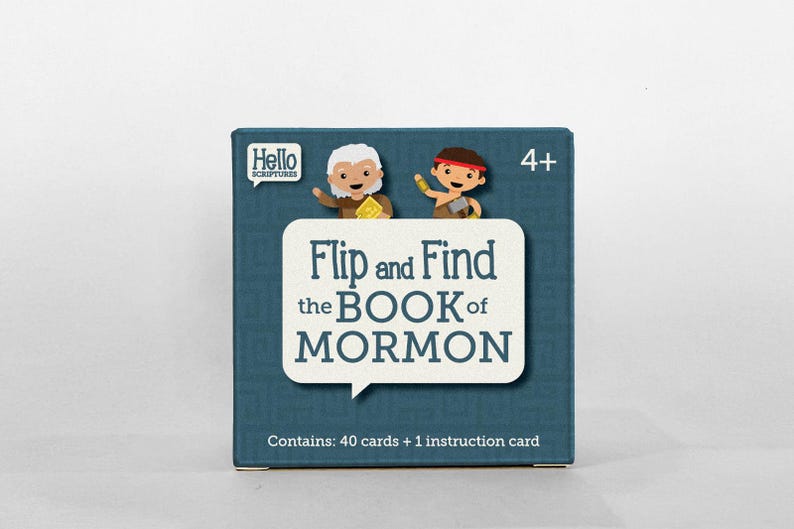 Flip and Find the Book of Mormon, Card Games, Book of Mormon, Religious ...
