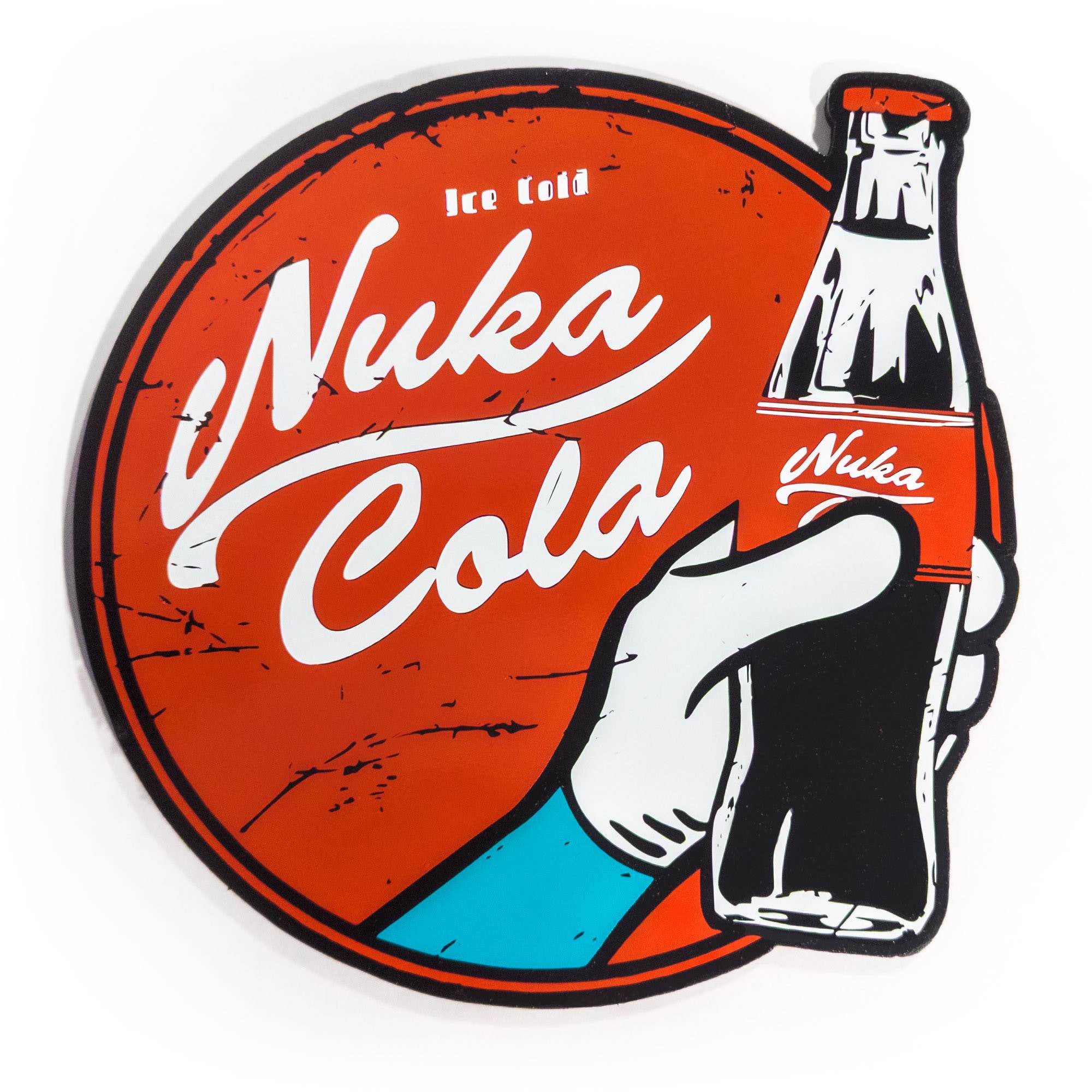 Large Wooden Nuka Cola Logo Video Game Wall Art Collectable - Etsy