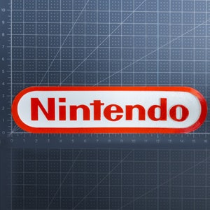 Large Engraved Nintendo Logo Video Game Wall Art Collectable - Etsy