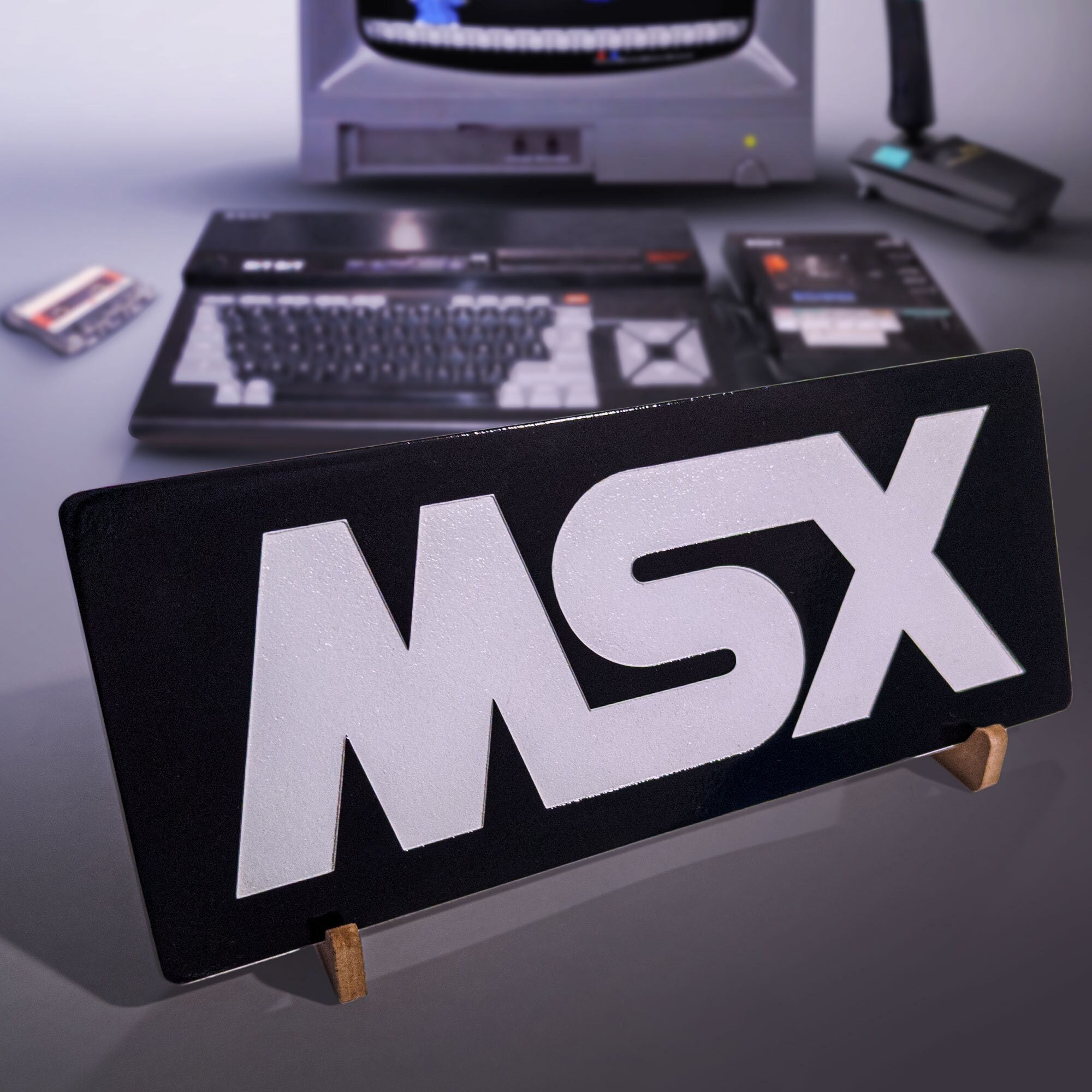 Large Engraved MSX Logo Video Game Wall Art Collectable - Etsy
