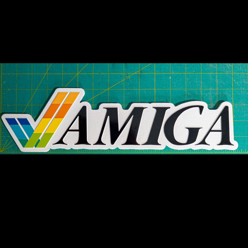 Large Engraved Amiga Logo Video Game Wall Art Collectable - Etsy